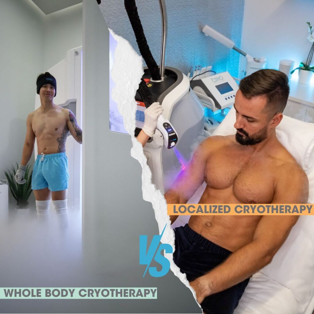 Localized or Whole Body? Which cryotherapy treatment should I choose? - Cryo